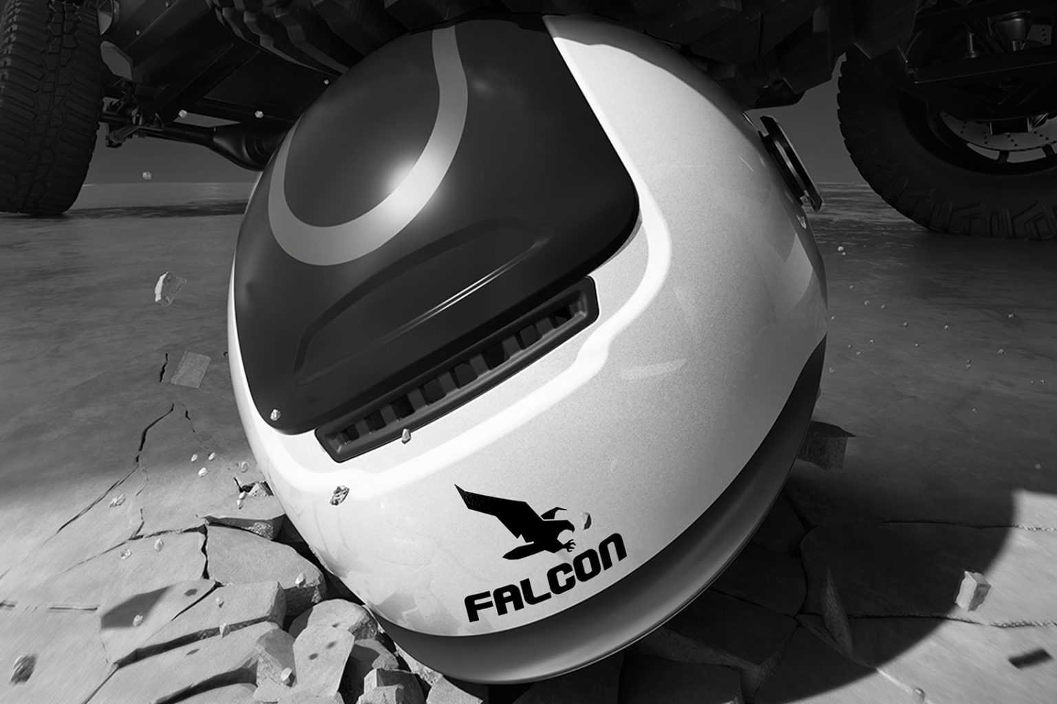 Nón Falcon F14 (Bee) | Nón Bảo Hiểm 2 Kính Thông Minh, Hiện Đại