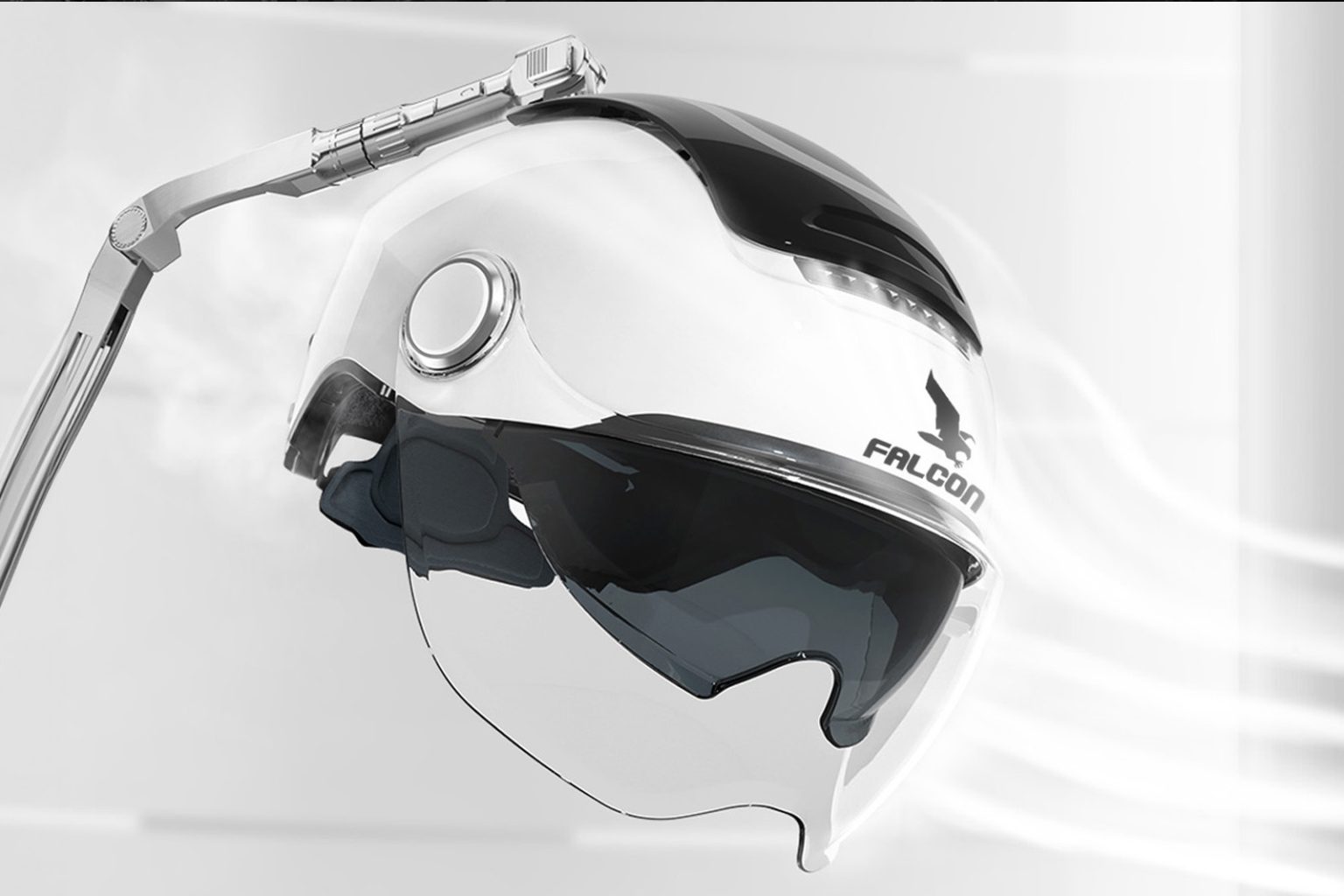 Nón Falcon F14 (Bee) | Nón Bảo Hiểm 2 Kính Thông Minh, Hiện Đại